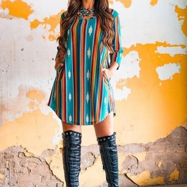 Serape Dress - Etsy