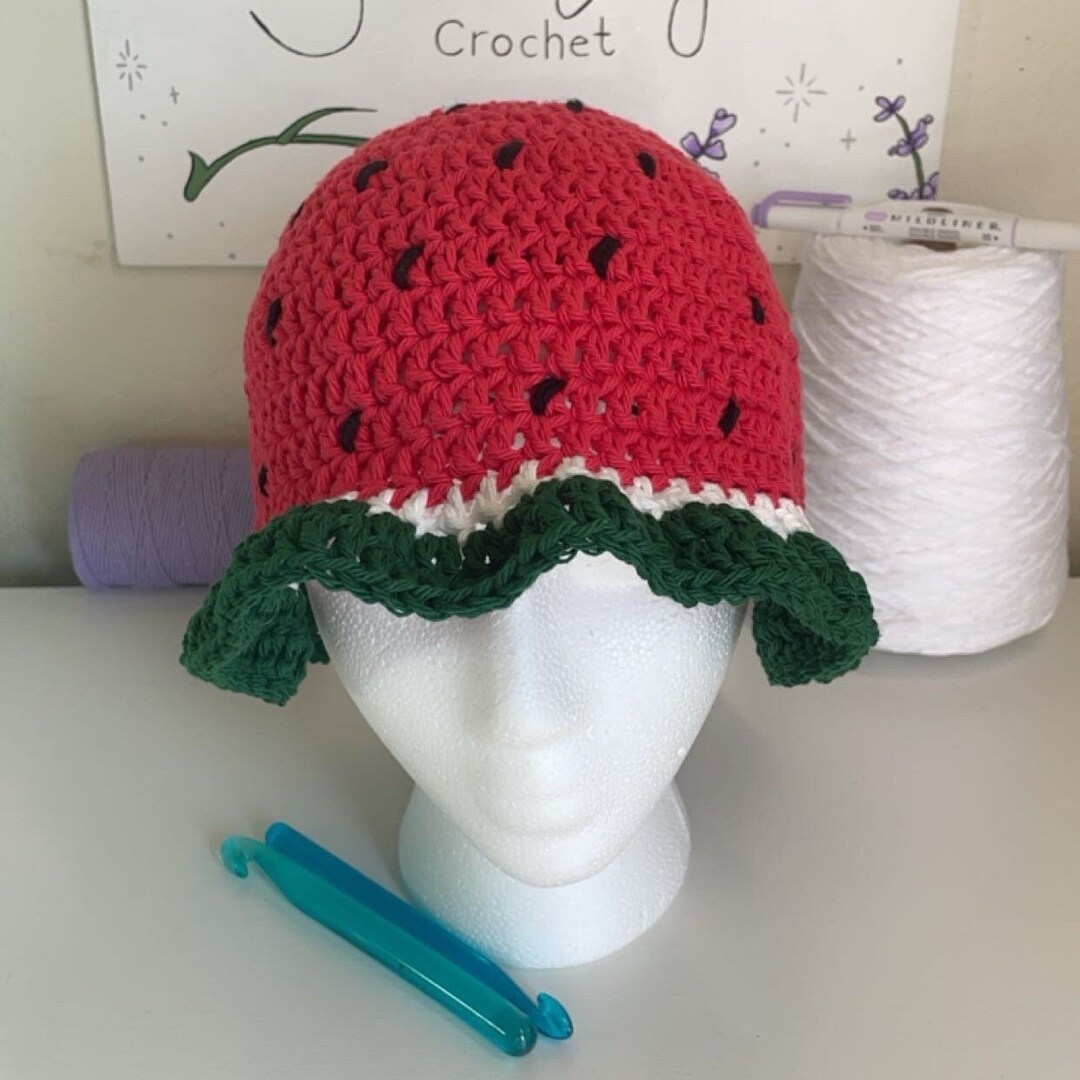 Watermelon Bucket Hat - Etsy