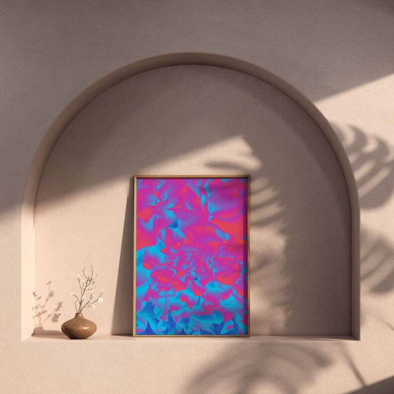 Ultraviolet Heat | Fine Art Print | Abstract Print | Giclée Print | Eco ...