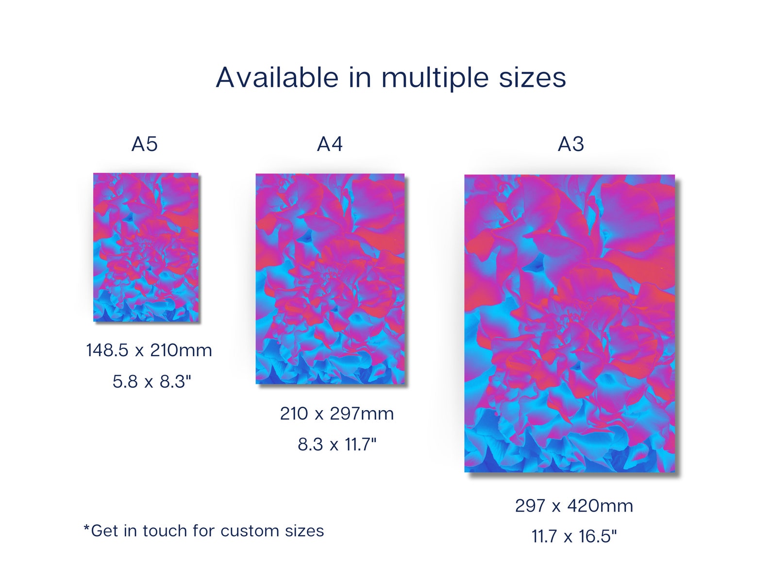 Ultraviolet Heat | Fine Art Print | Abstract Print | Giclée Print | Eco Art Print | Artwork ...