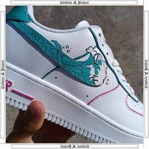 Nike Air Force 1 Summer Waves Custom Sneaker AF1 - Etsy