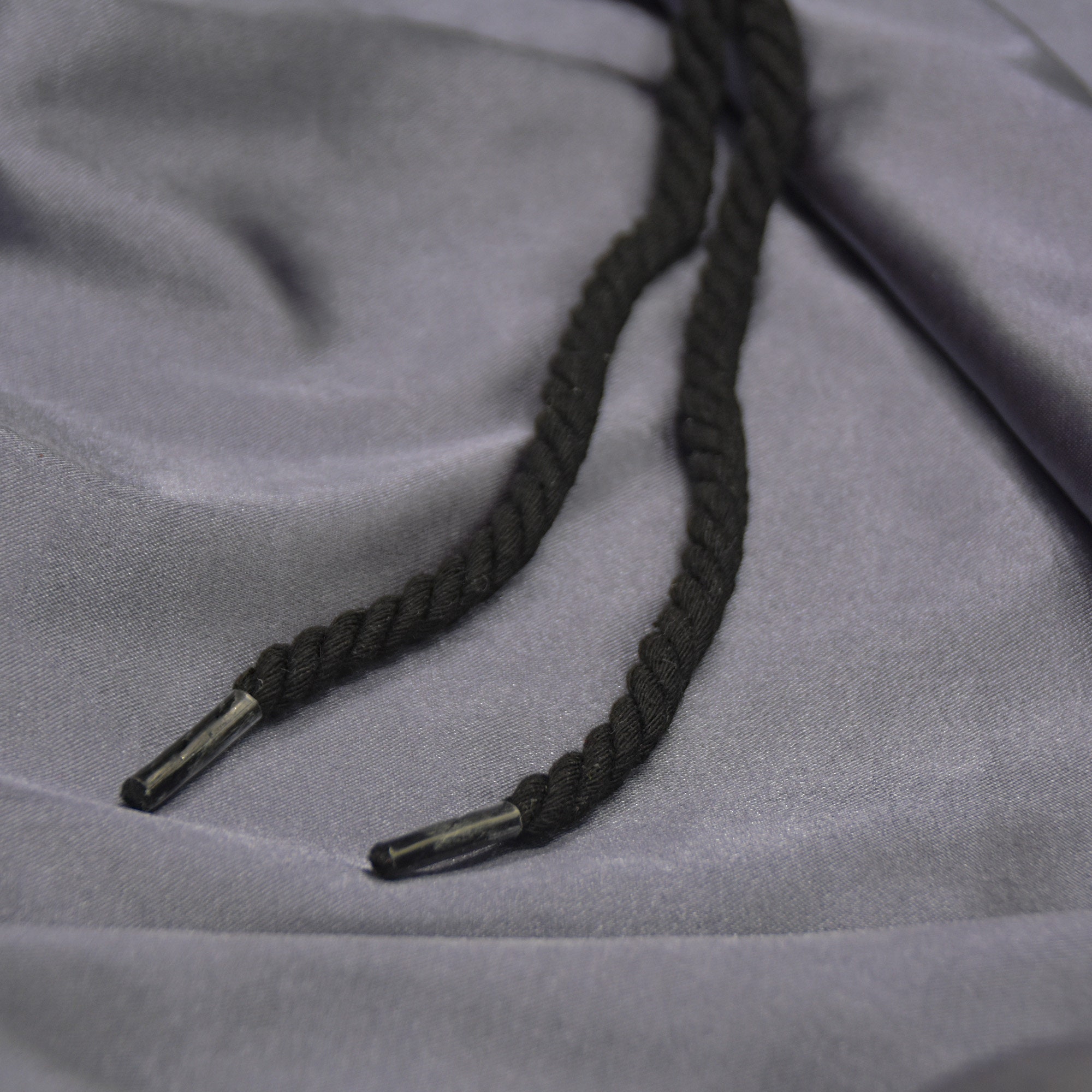 Laces for Air Force 1 Customs Black Rope Shoelaces Thick and Chunky ...