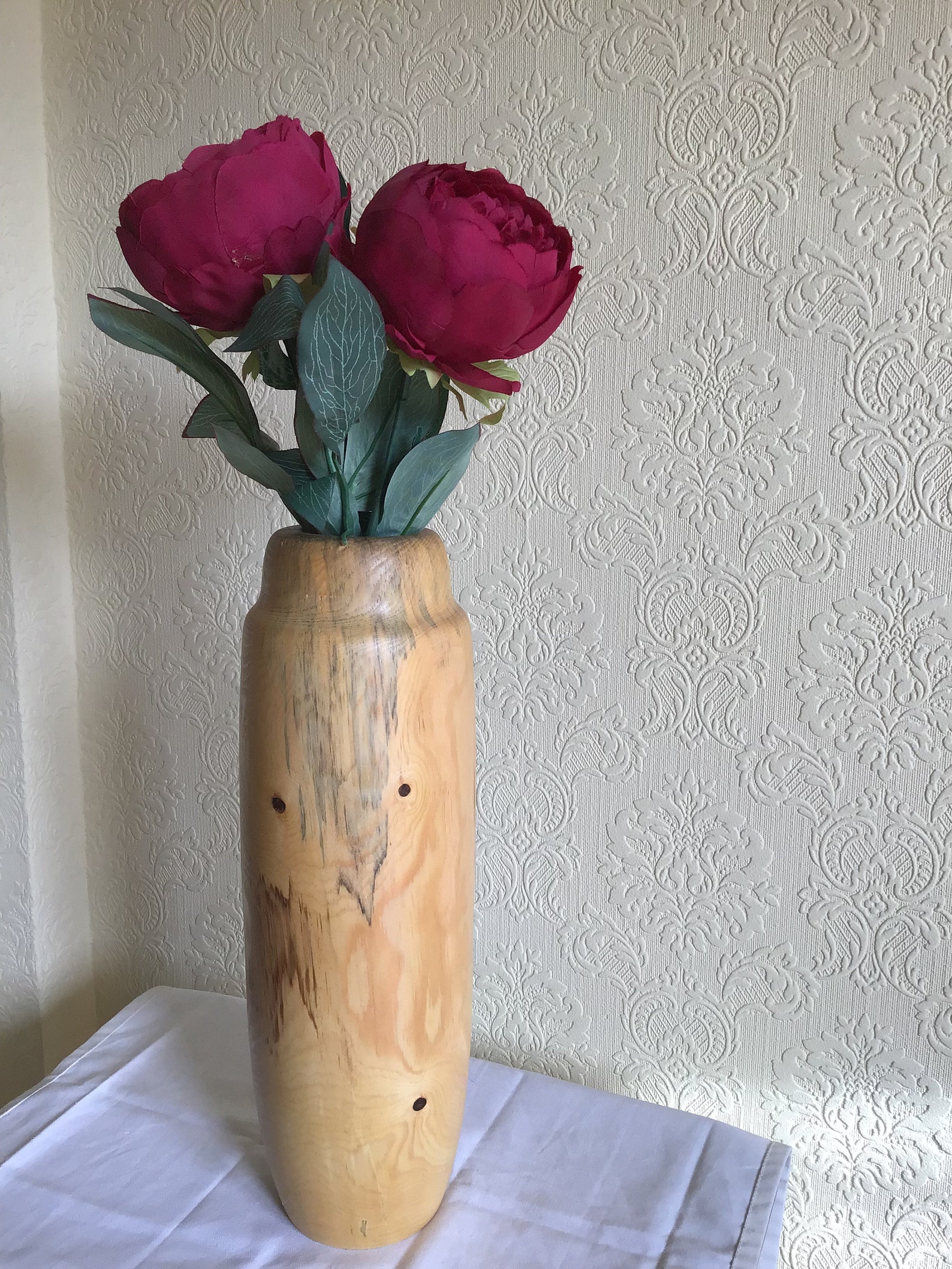 Beautiful Handmade Scotch Pine Vase . - Etsy