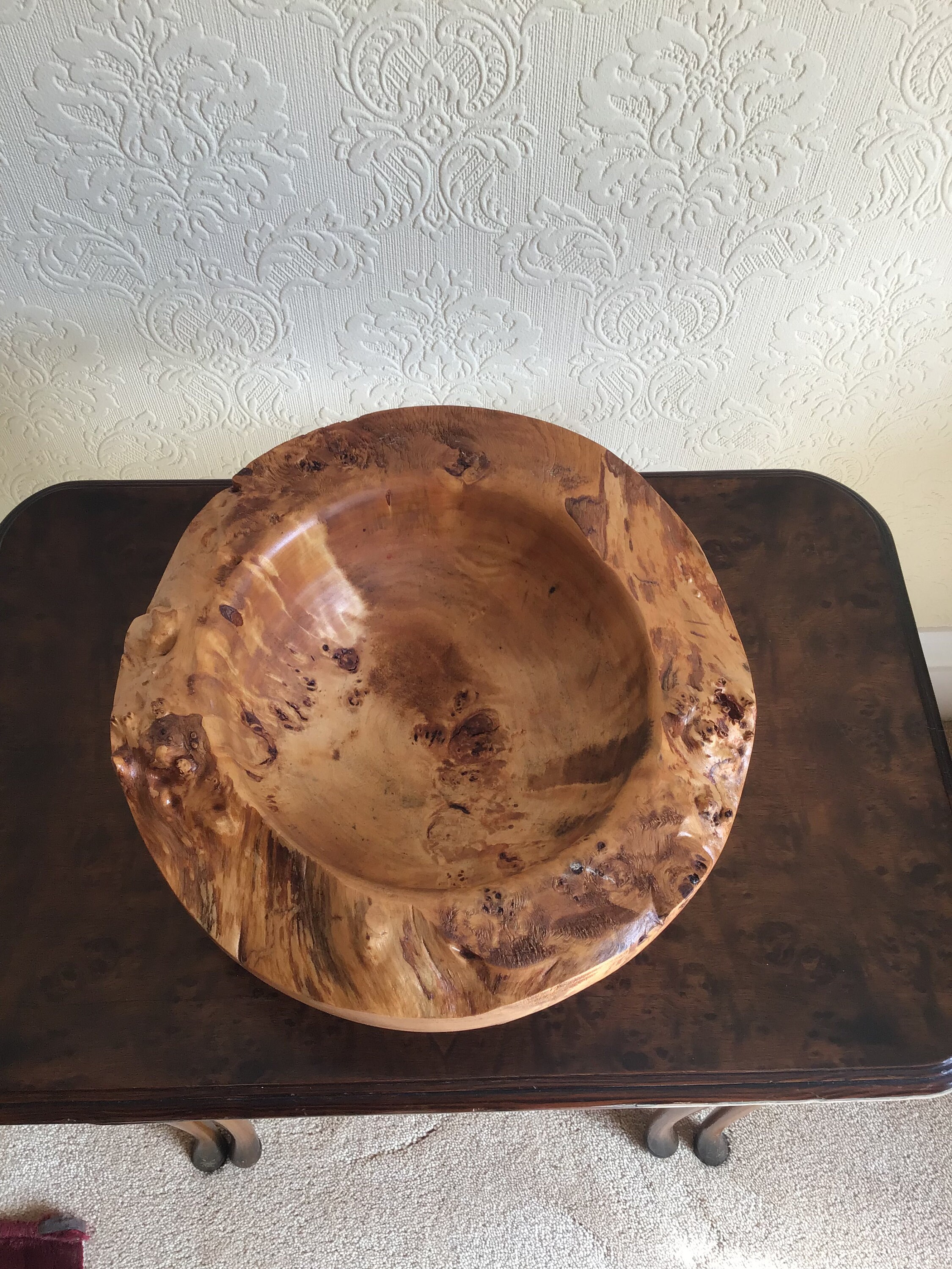 Beautiful Live Edge Burred Willow Bowl - Etsy