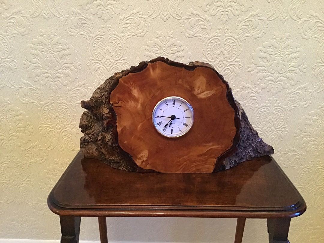 Beautiful Live Edge Willow Clock - Etsy
