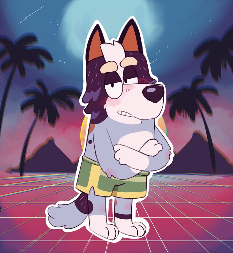 Acrylic Keychains: 80's Heeler Brothers - Etsy