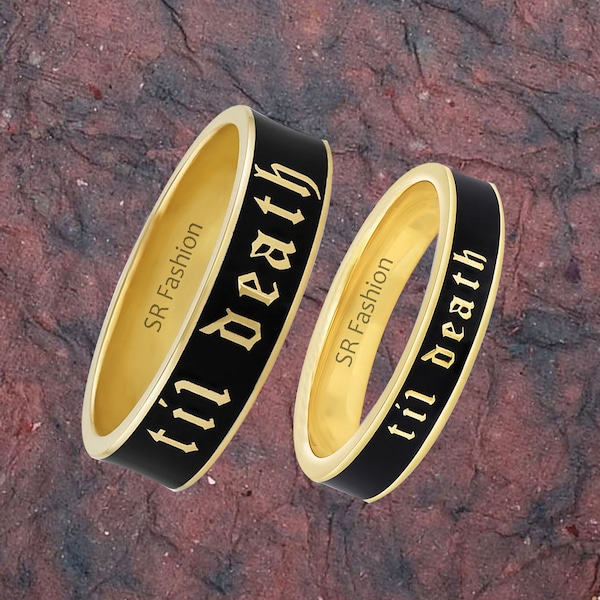 Till Death Ring - Etsy
