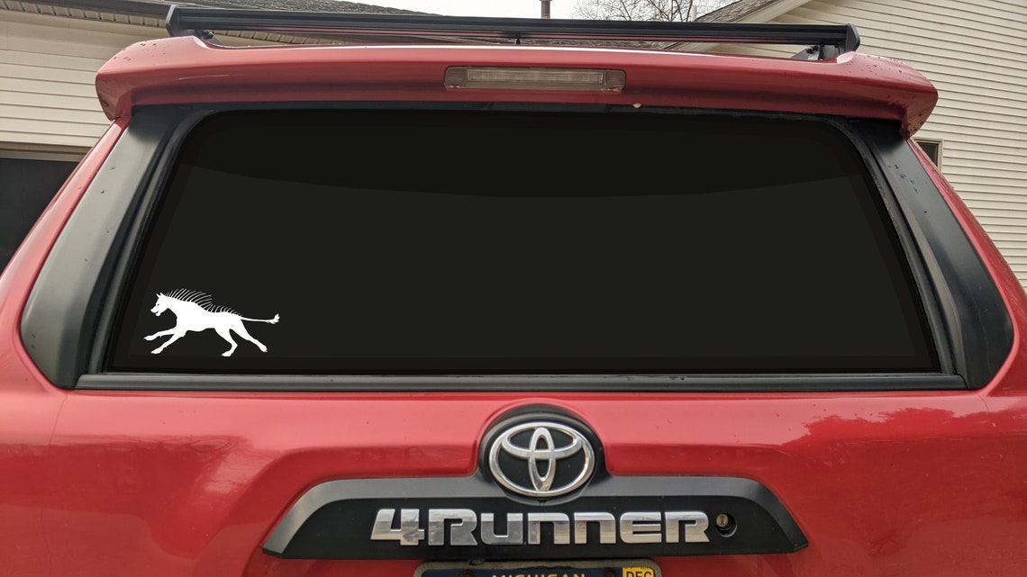 Chupacabra Decal V2 (6") - Legend, Cryptid, Myth, Lore, Sticker - Etsy