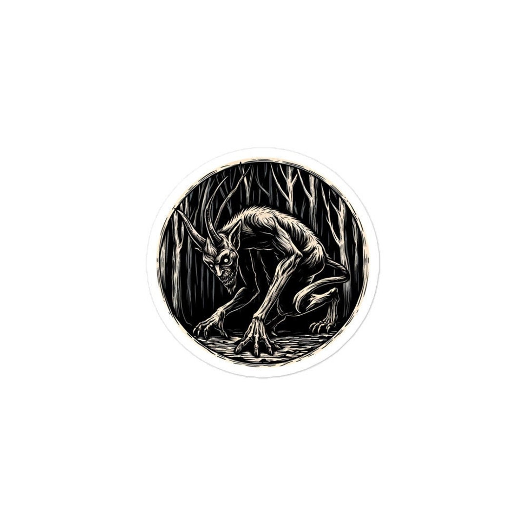 Jersey Devil Sticker - Cryptid, Monster, Legend, Lore, Pine Barrens ...