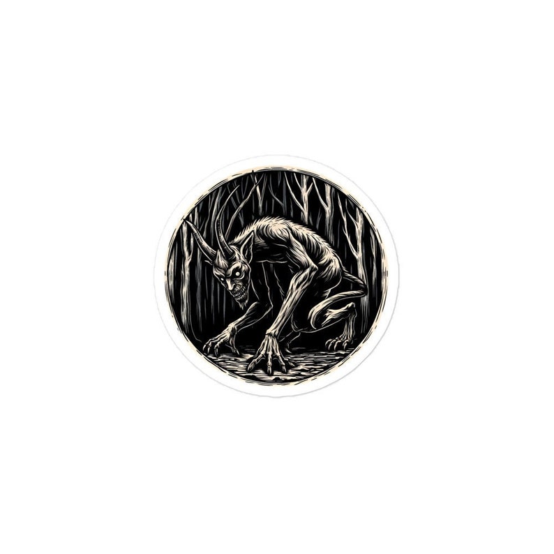 Jersey Devil Sticker - Cryptid, Monster, Legend, Lore, Pine Barrens ...
