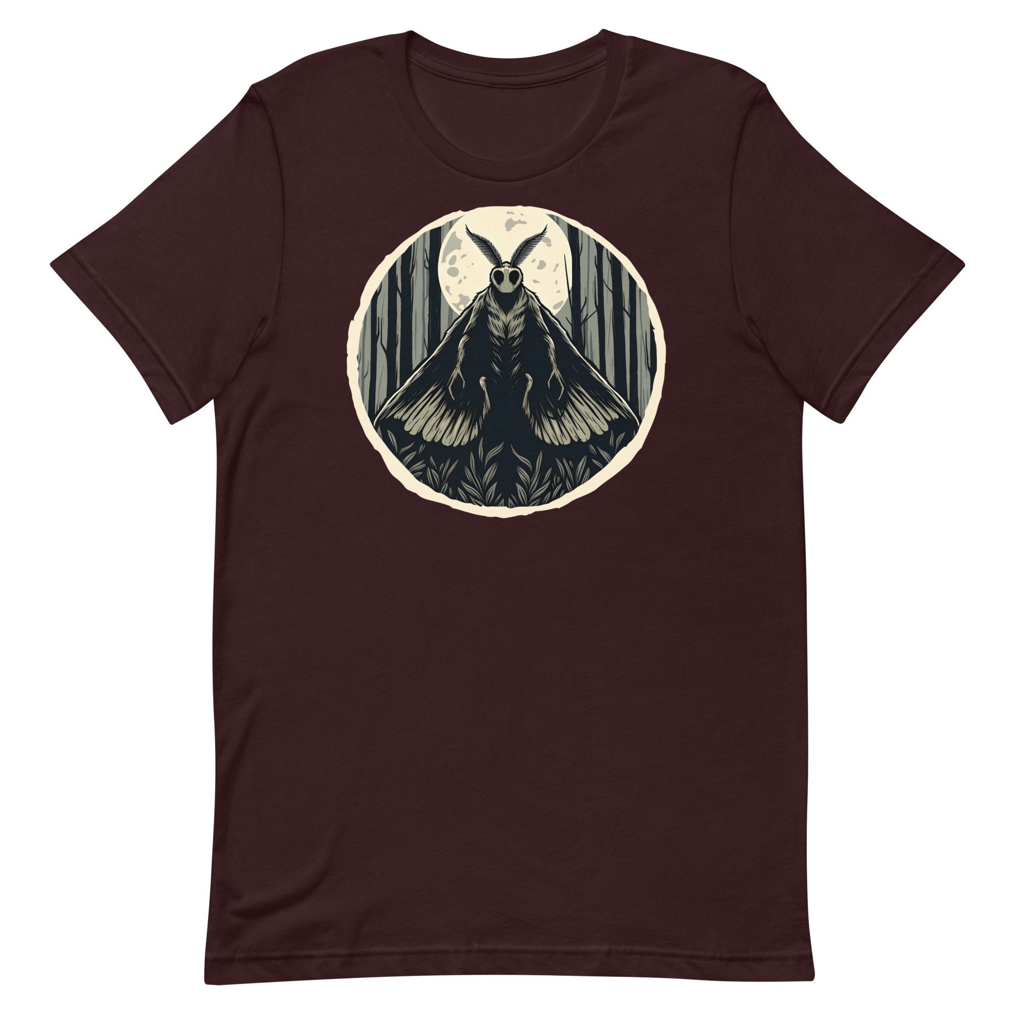 Mothman Tee - Cryptid, Moth Man, Point Pleasant, West Virginia, Legend ...