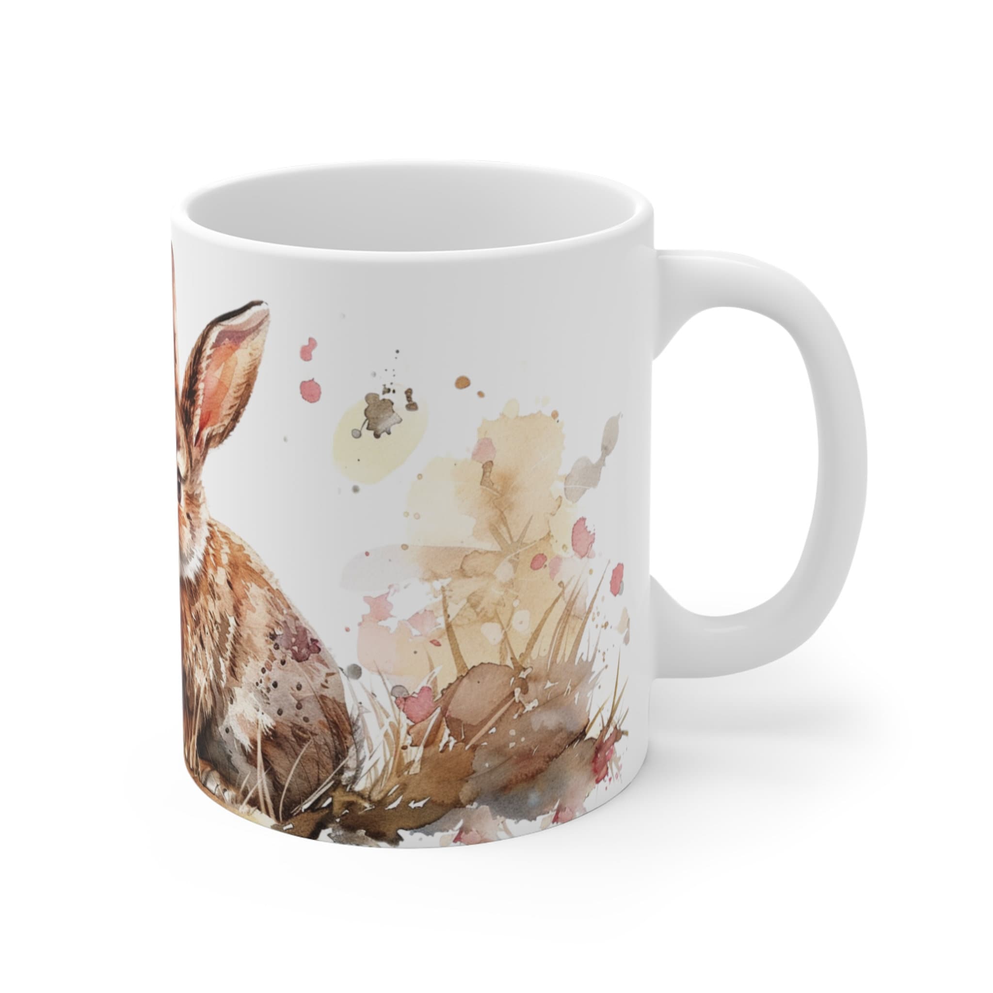 Easter Bunny Mug Springtime Rabbit Coffee Cup Perfect Easter Gift ...