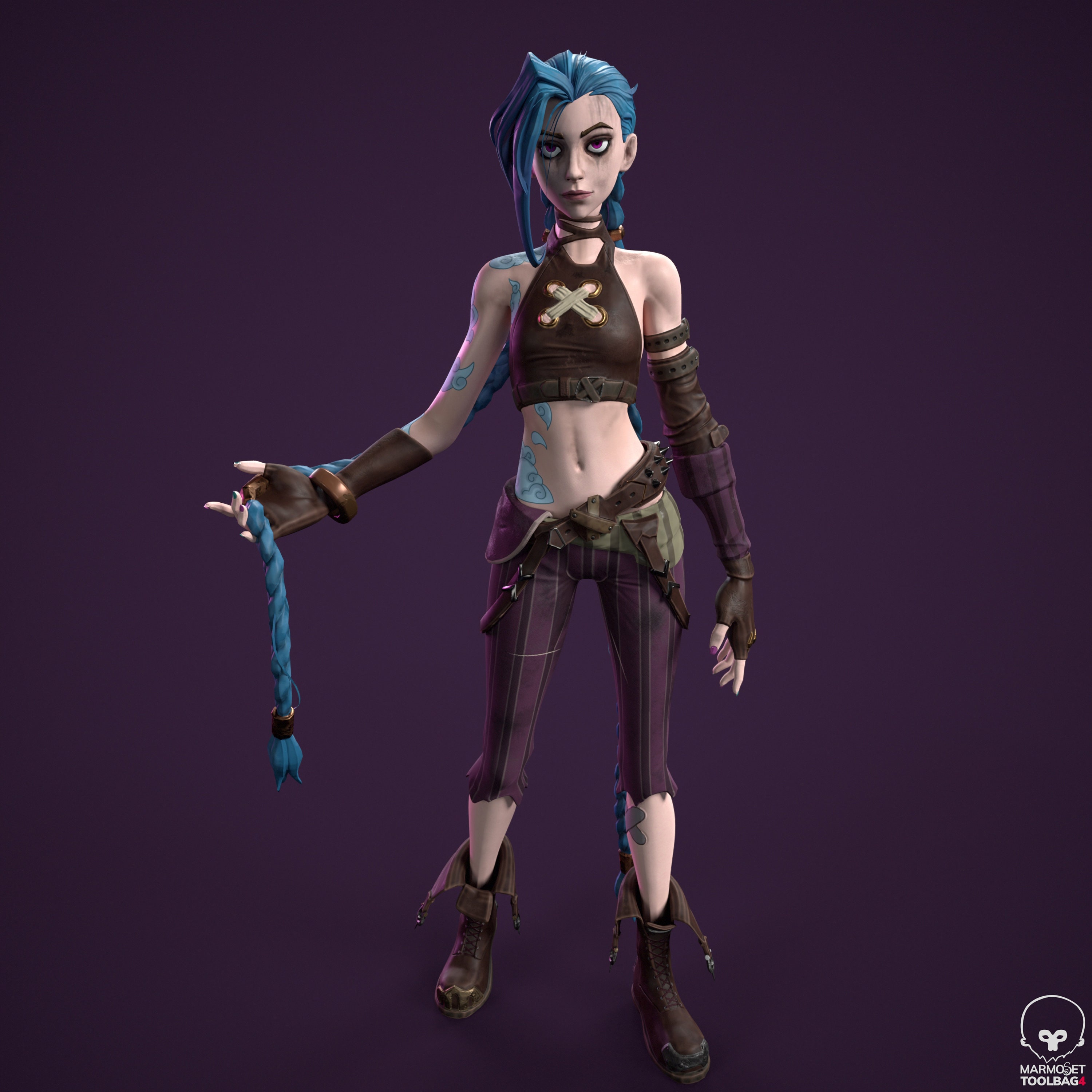 Jinx Character STL File - 3D Print for Gamers - STL File - Digital File ...