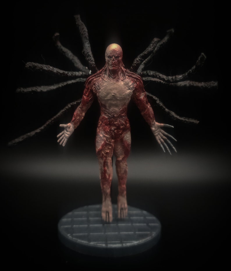 Vecna - Stranger Things - 10cm Figurine - 8cm Hand Painted Vecna Body ...