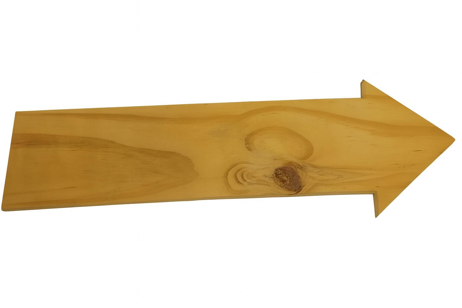 Single Large Directional Wood Arrows for DIY Wedding Event Signs ...