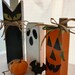 Halloween Wood Decor: Black Cat, Ghost, Pumpkin Set - Etsy
