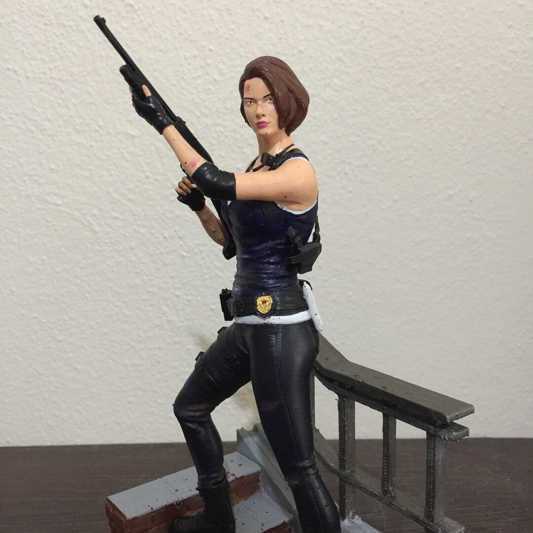 Jill Valentine Action Figure Resident Evil Series 3D Printed Statue - Etsy