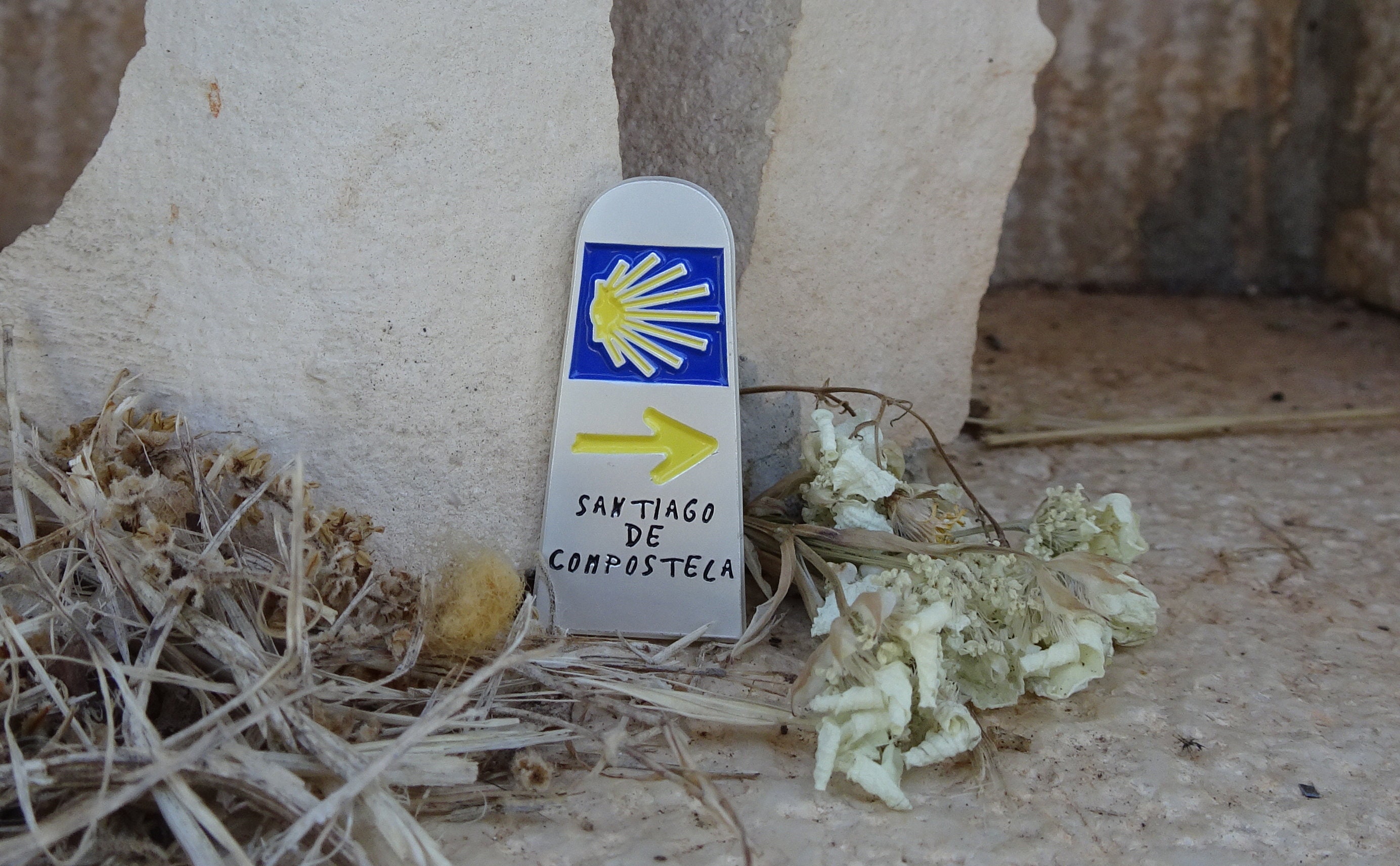 Camino Signpost | Santiago De Compostela | Buen Camino | Pilgrim ...