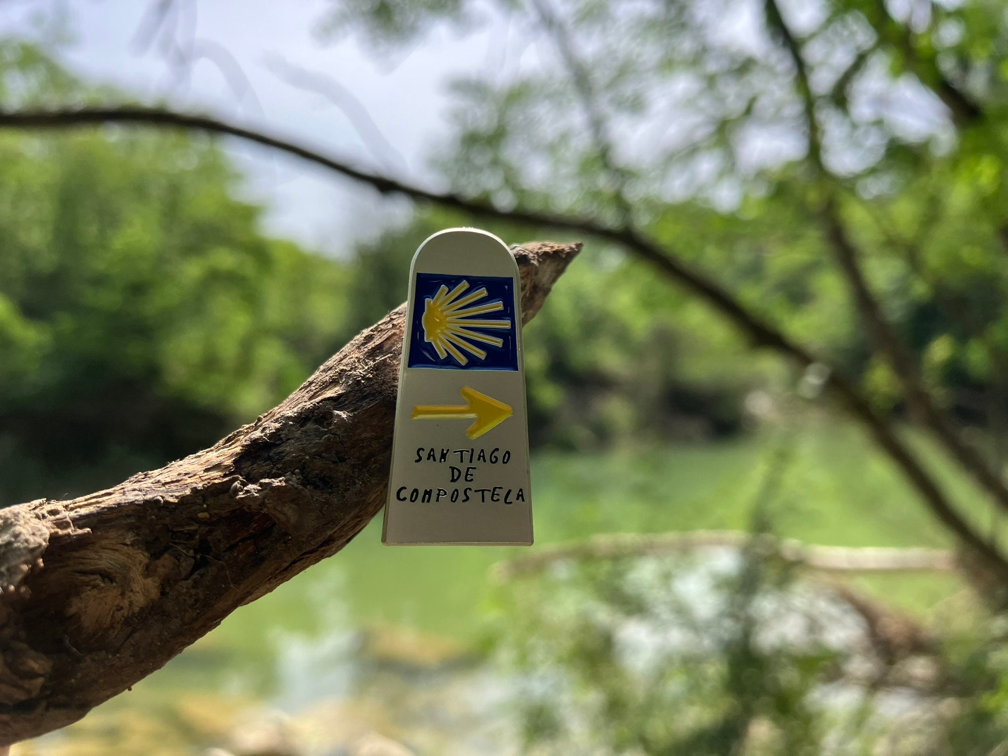 Camino Signpost | Santiago De Compostela | Buen Camino | Pilgrim ...