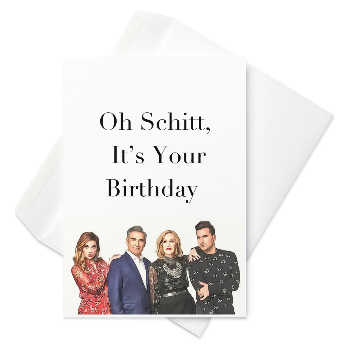Schitts Creek Birthday Card - Etsy