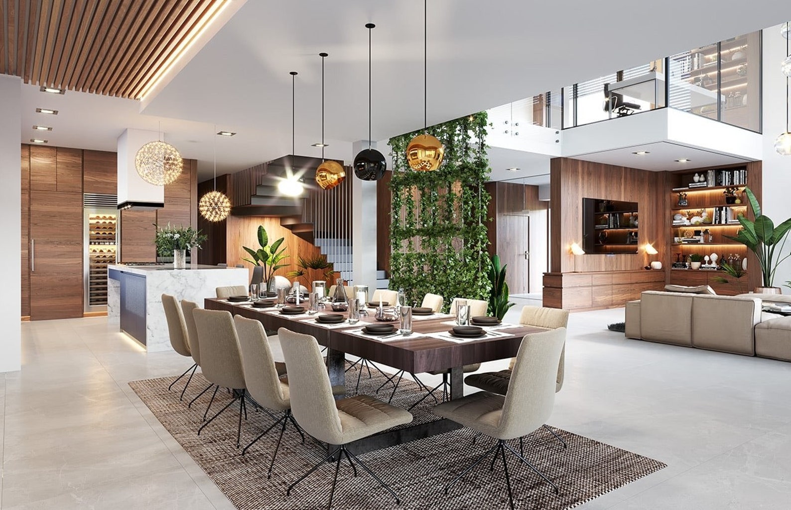 Full Detailed Modern House Plan 15m X 23m- Modern Floor Plans, 4 ...