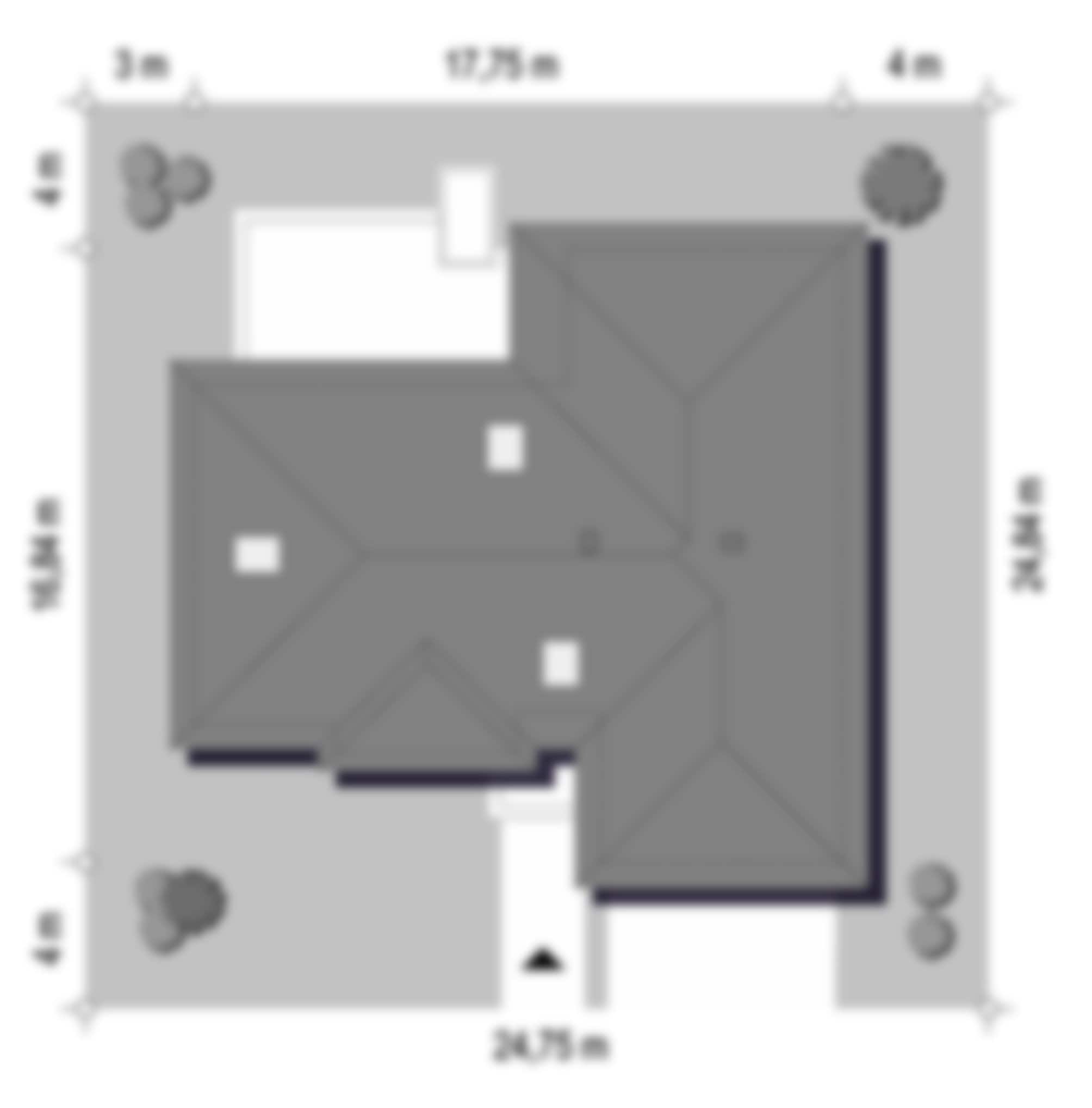 Modern Family House Plan 18m X 17m- Modern Floor Plans, 4 Bedroom 173 ...