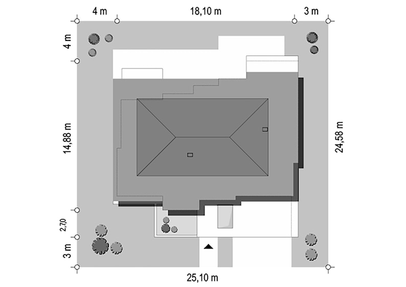 Florida III House Plan 15m X 18m- Modern Floor Plans, 5 Bedroom 308 M2, W/ Loft, Bedroom, Garage ...
