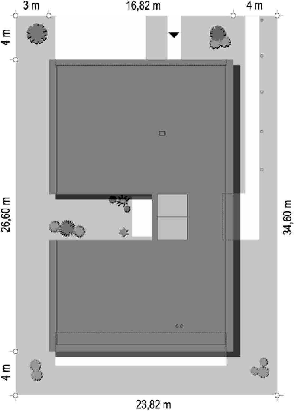 Minimal House Plan 17m X 27m- Modern Floor Plans, 5 Bedroom 304 M2, W ...