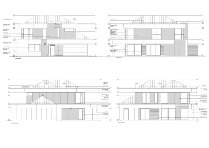 Full Detailed Contemporary House Plan 16m X 18m- Modern Floor Plans, 3 ...