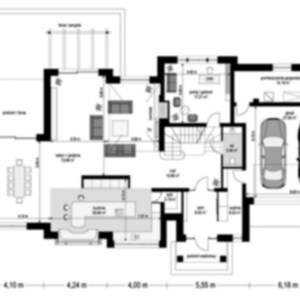 Full Detailed Big House Plan 24m X 14m- Modern Floor Plans, 5 Bedroom ...
