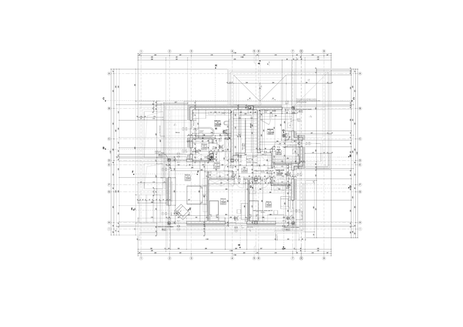 Full Detailed Contemporary House Plan 16m X 18m- Modern Floor Plans, 3 ...