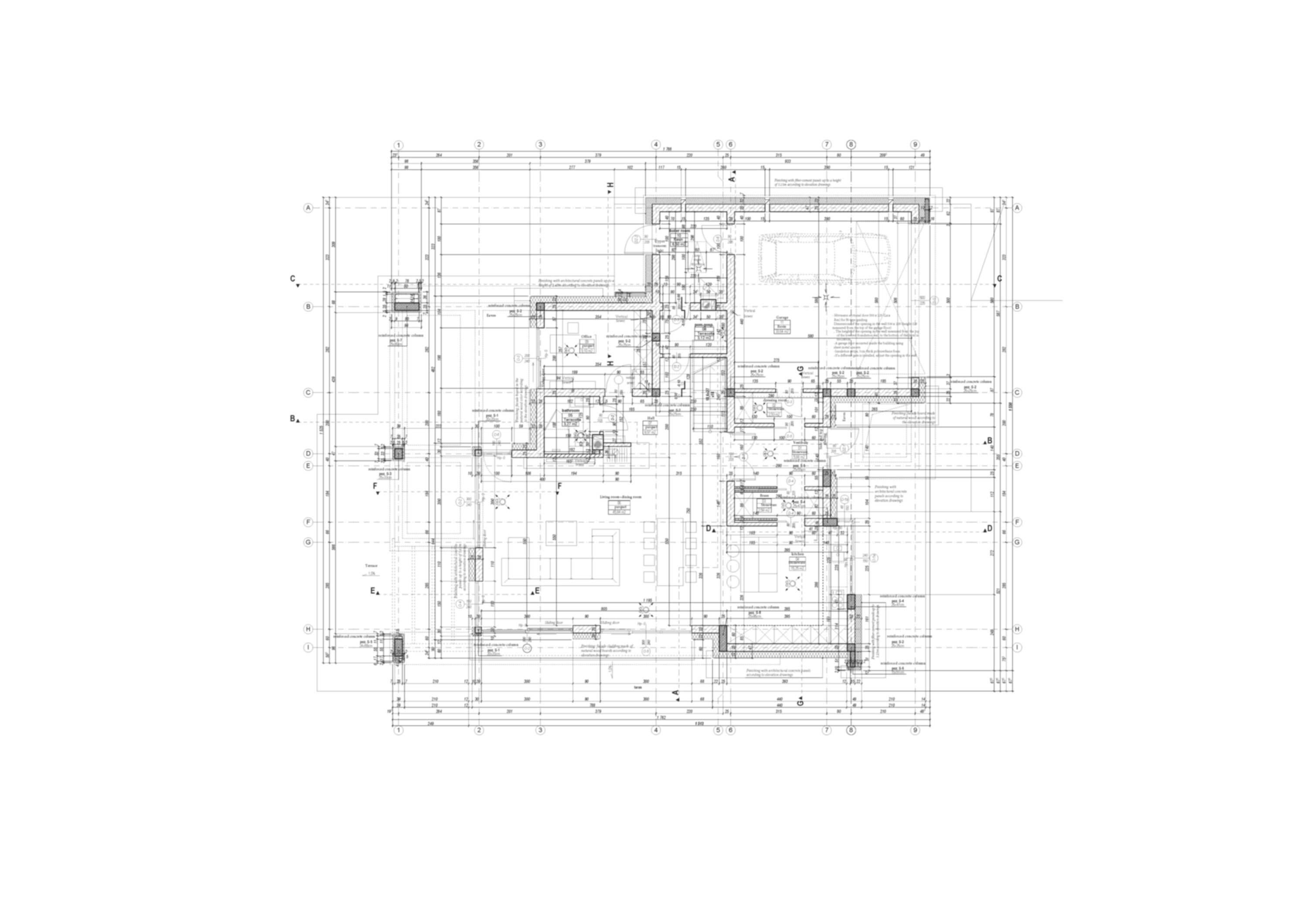 Full Detailed Contemporary House Plan 16m X 18m- Modern Floor Plans, 3 ...