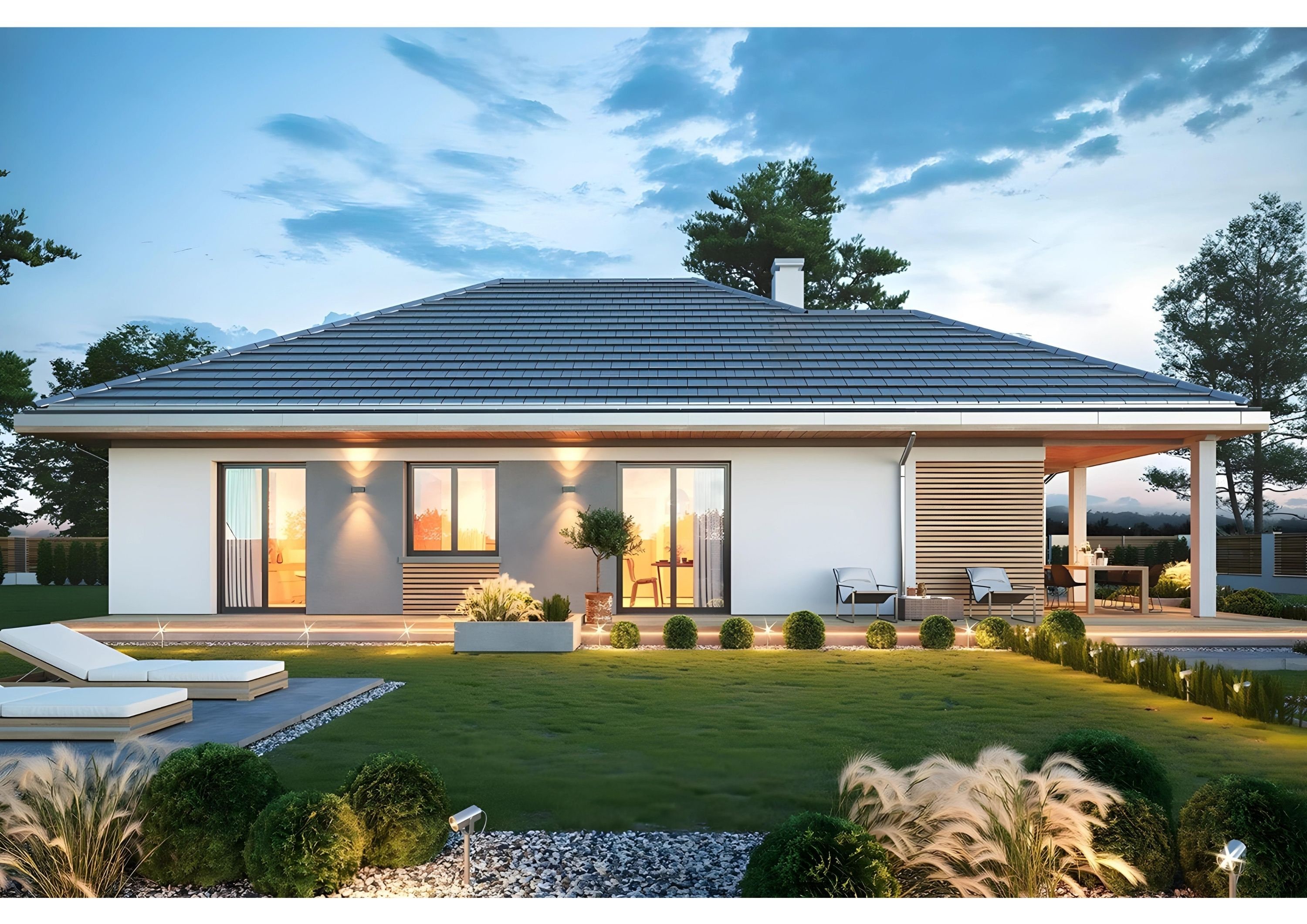 Single Villa Plan 122 M2 Modern House Plans 15m X 11m | Free Material ...