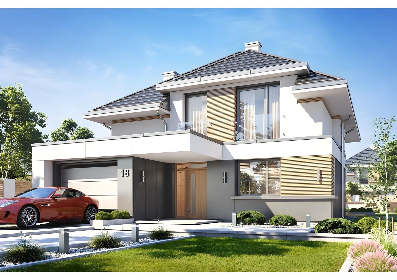 Blacksea Villa Plan 11m X 13m- Modern Floor Plans, 3 Bedroom 138 M2, W ...