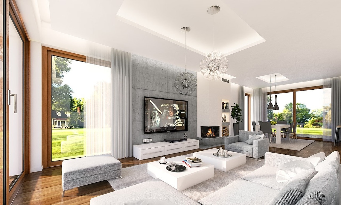 Double Floor Family House 9m X 20m- Modern Floor Plans, 2 Bedroom 134 ...