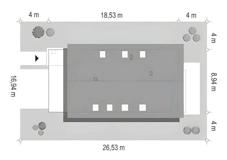 Luxe Loft House Plan 216 M2- 19m X 17m - 029 | Free Material List ...