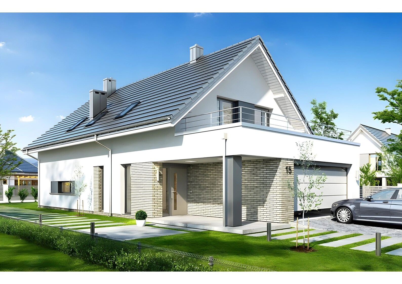 Luxe Loft House Plan 216 M2- 19m X 17m - 029 | Free Material List ...