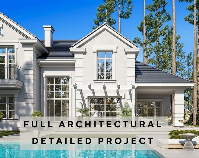 Full Detailed Modern House Plan 18m X 24m- Modern Floor Plans, 6 ...