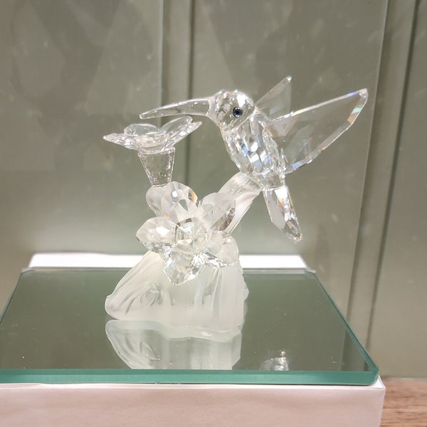 Hummingbird Crystal - Etsy