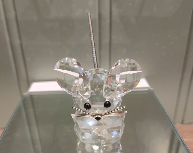 Swarovski Mouse Small With a Rounded Platform - Swarovski Crystal ...