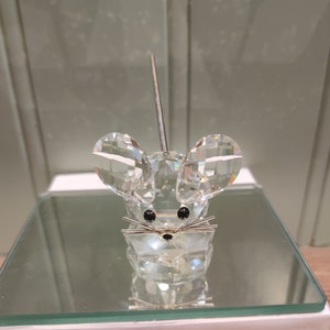 Swarovski Mouse Small With a Rounded Platform - Swarovski Crystal ...