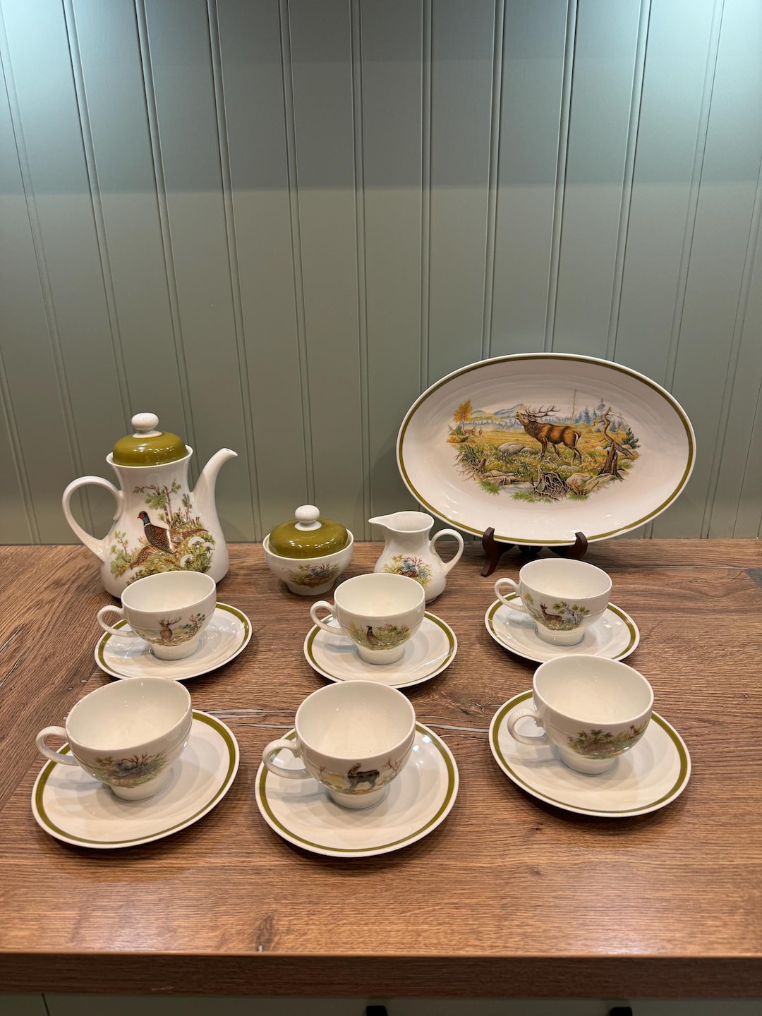 Bavaria Winterling Porcelain Hunting Service - Tea Set - Coffee Set ...