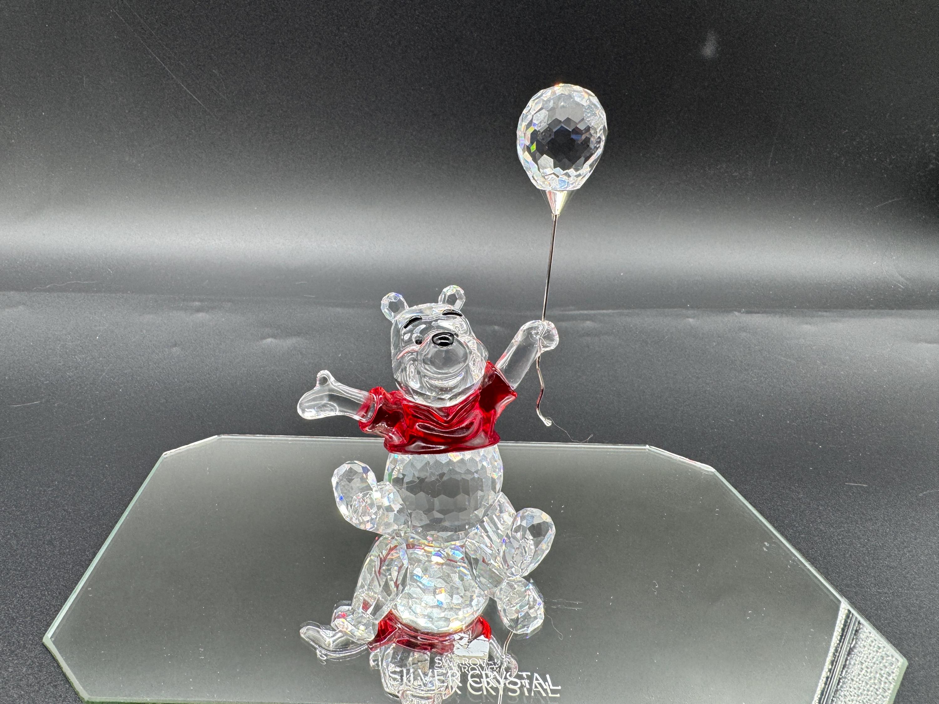 Swarovski Winnie the Pooh Crystal Figurine: Piglet, Tigger, Eeyore ...