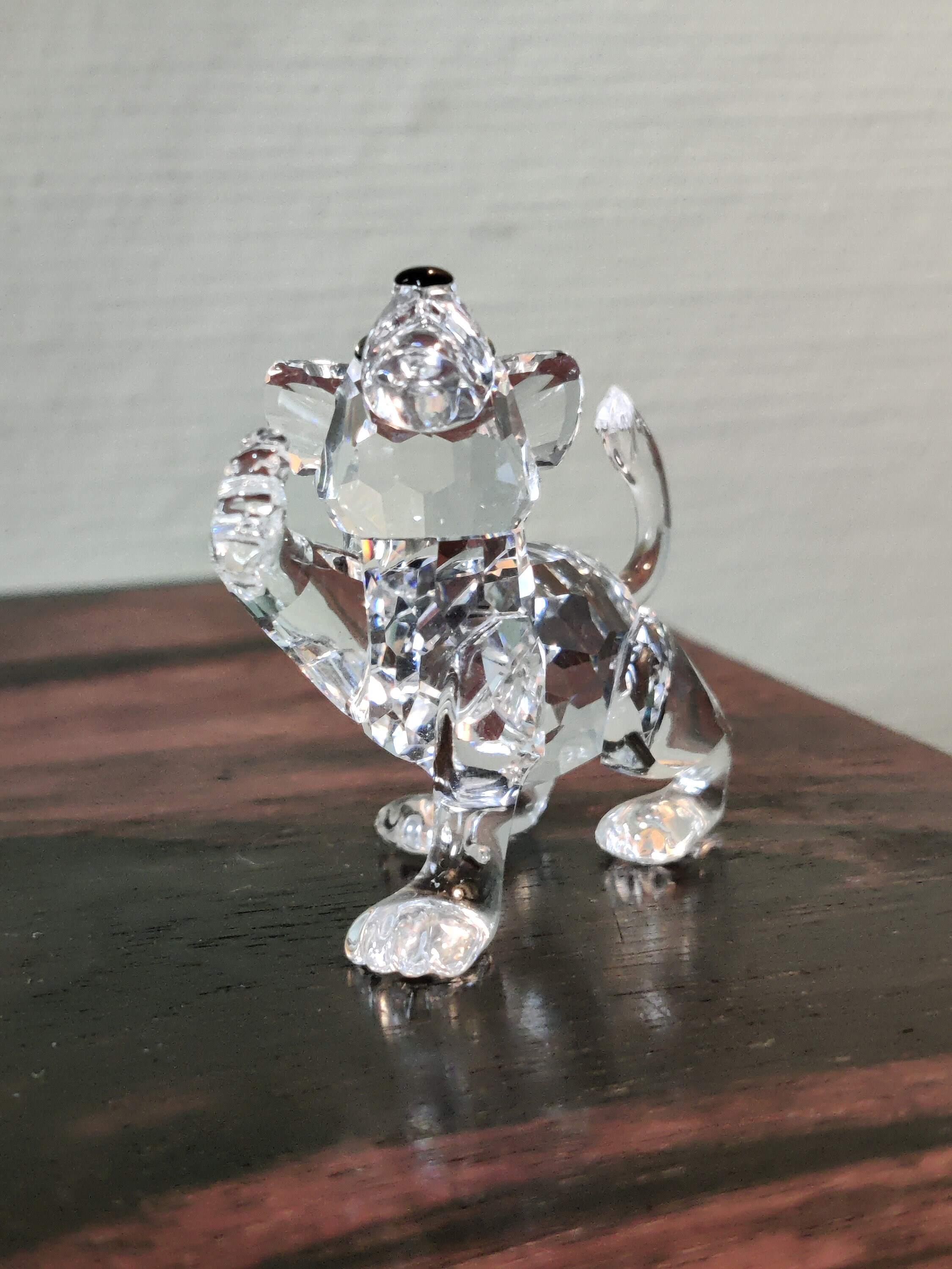 Swarovski Lion Cub Crystal Figurine Animal Glass - Etsy