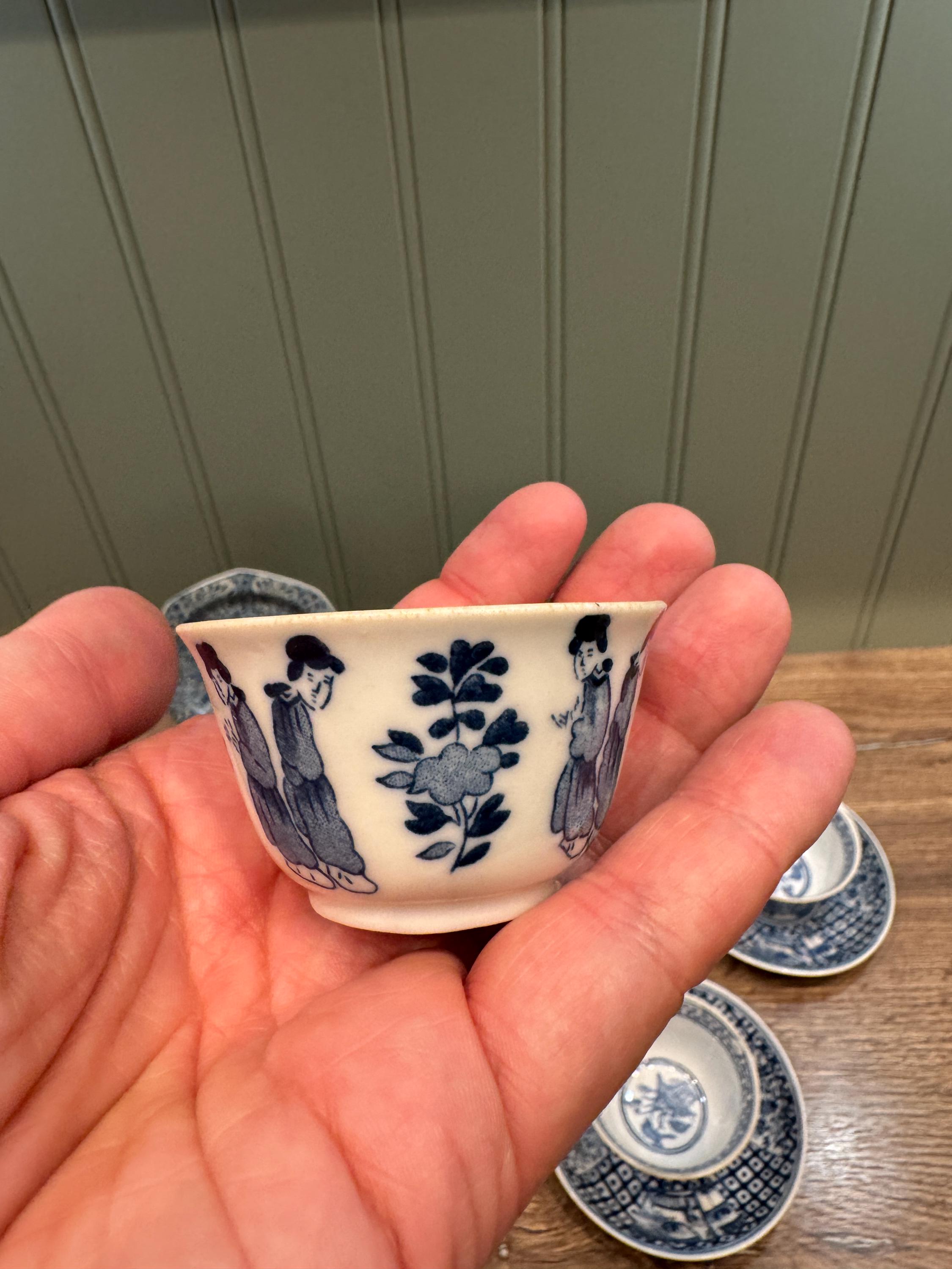 Antique Mosa Delft Tea Cup Set: Chinese Style, 22 Piece - Etsy