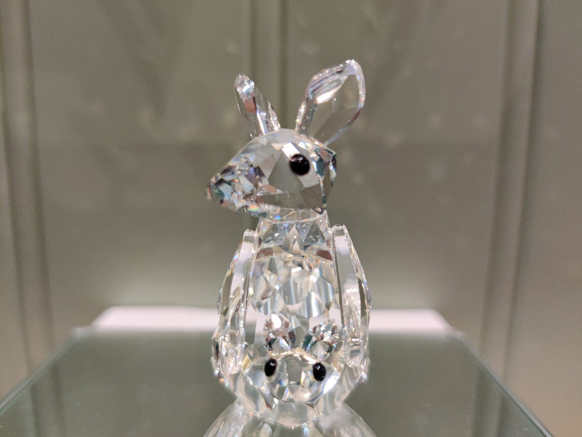 Swarovski Crystal Kangaroo With Baby Joey Figurine - Retired - Etsy