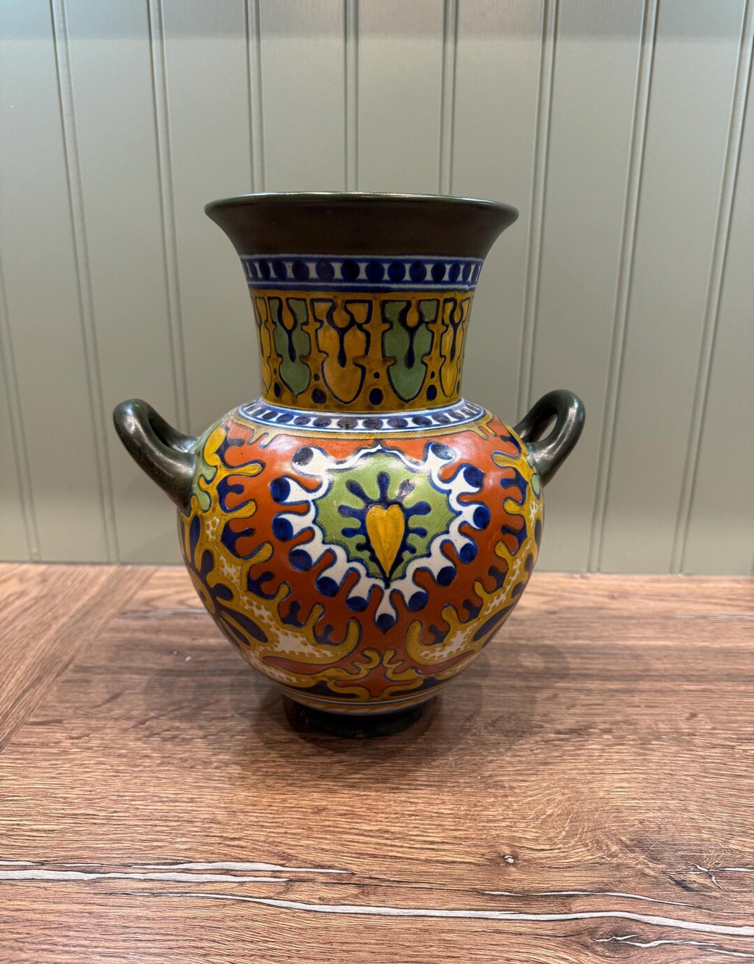 Plateel Gouda Jug in Rhodian Decor Holland Art Deco Jug Early 20th ...