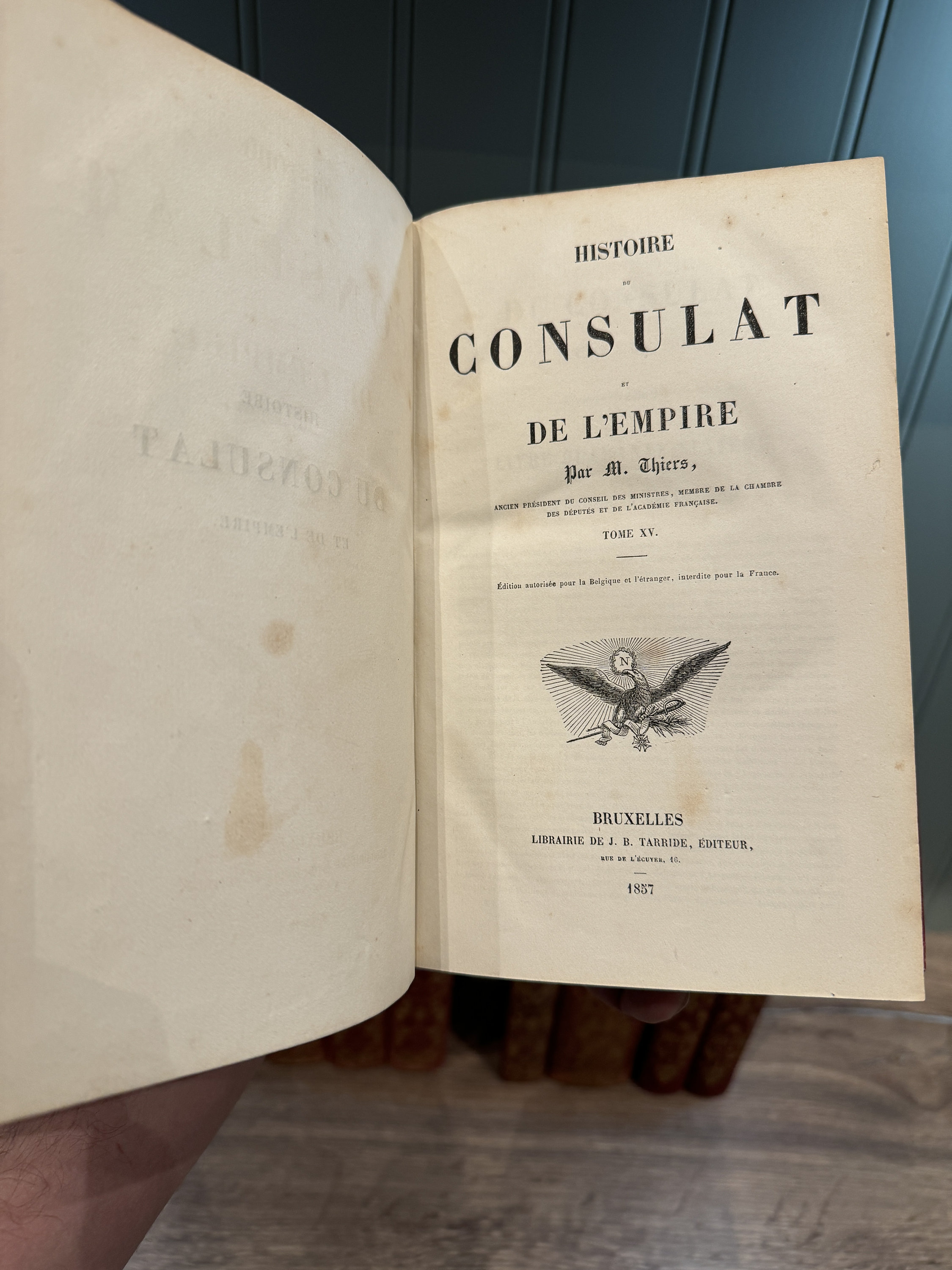 Adolphe Thiers' History of the Consulate and the Empire: 19th Century ...