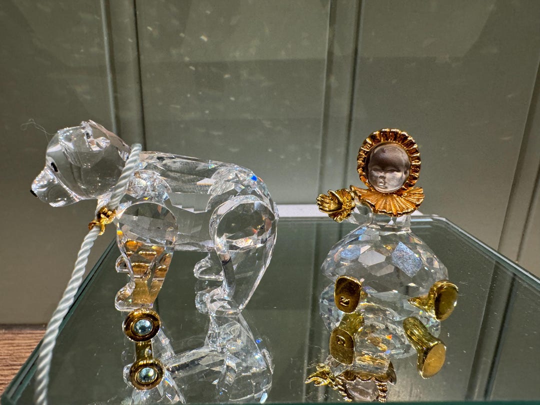 Damaged Swarovski Crystal Memories Figurines: Doll & Bear (retired) - Etsy