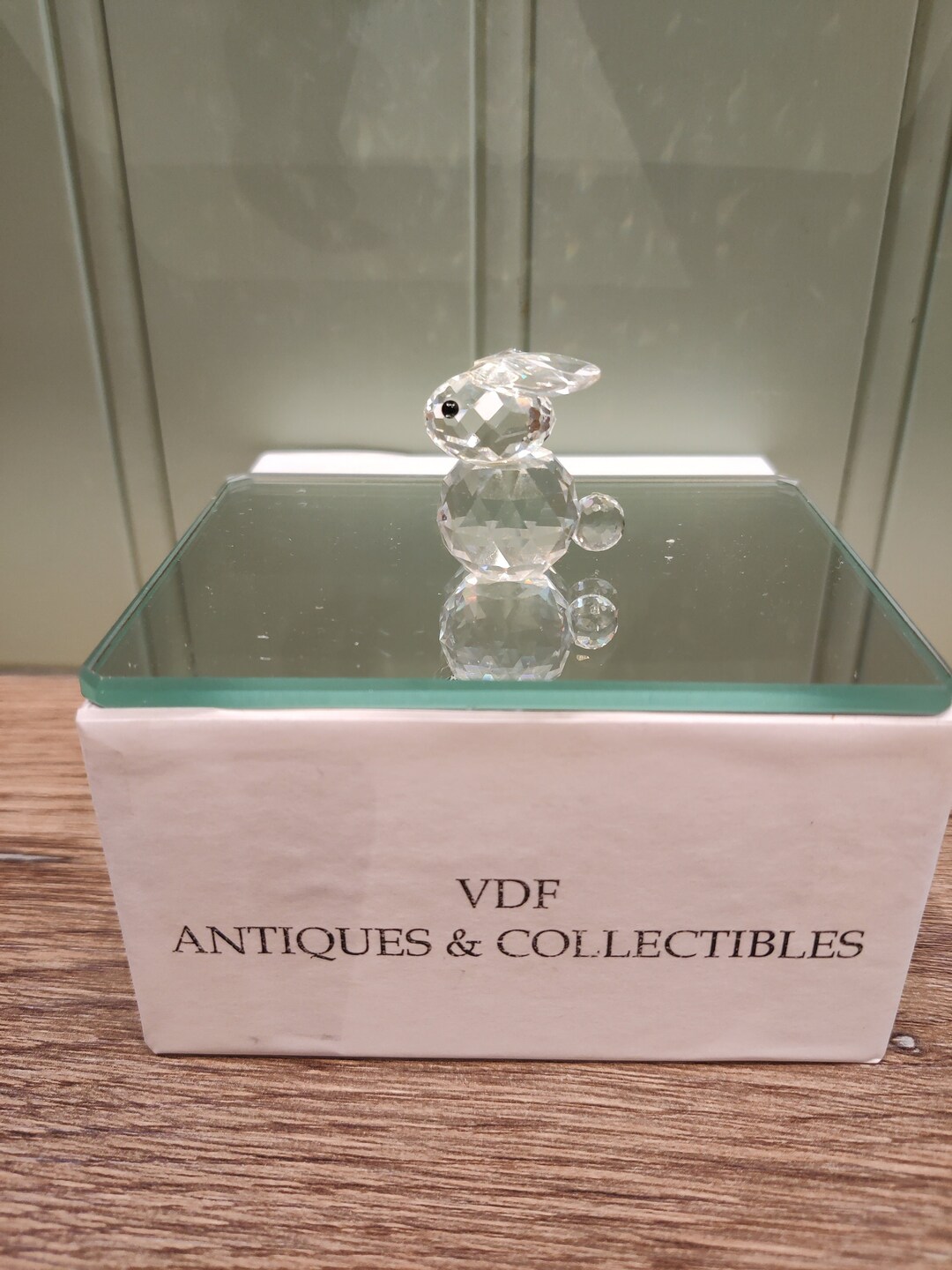 Swarovski Crystal Figurine Swarovski Bunny Mini Crystal Bunny Crystal ...